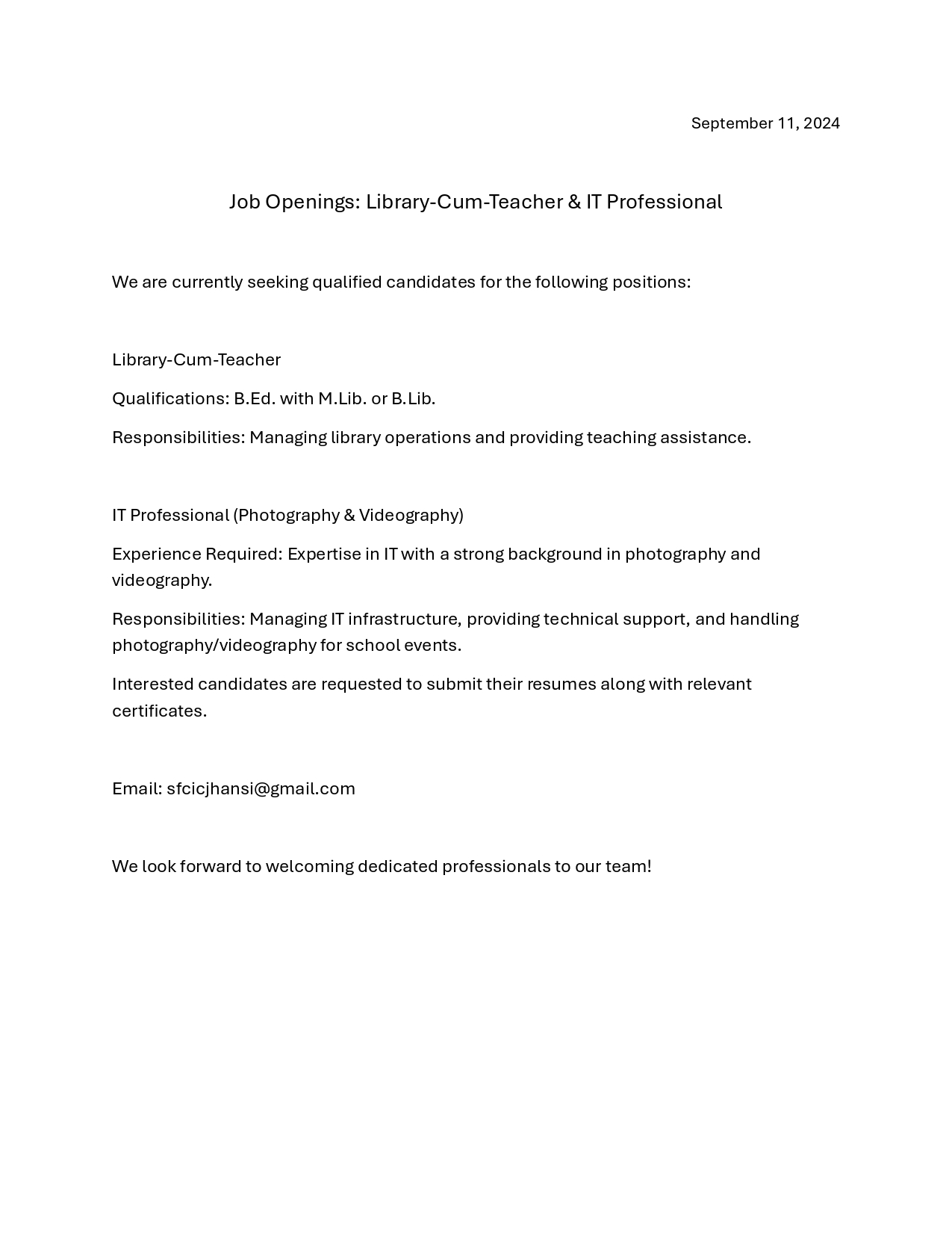 ST. FRANCIS' CONVENT INTER COLLEGE | POWERED BY: TELEIOS INFOTECH